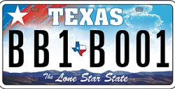 New 7 Character License Plates For Texas Drivers - Kingwood