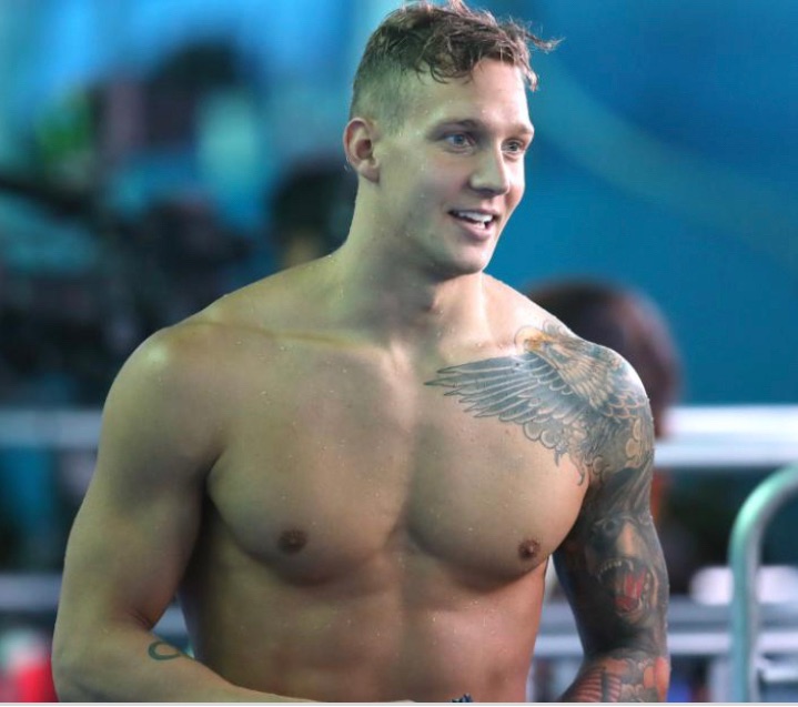 Swimmer Caleb Dressel