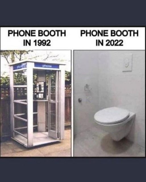 Phone booth funny!