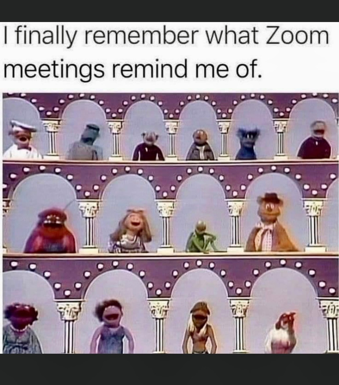 Zoom meetings are the future but they sure are weird.