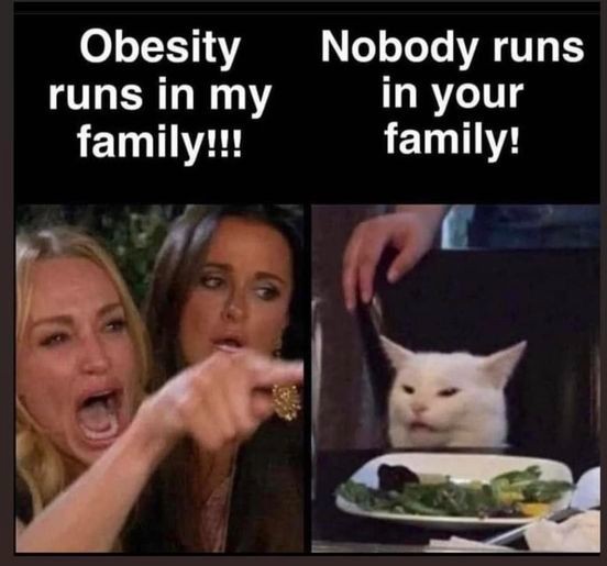 Obesity funny!