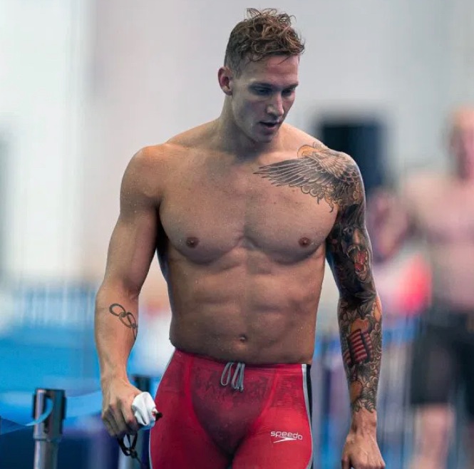 Swimmer Caleb Dressel