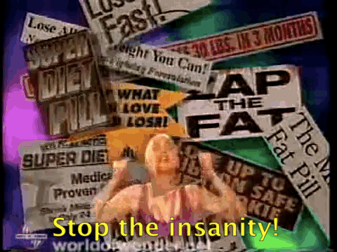 Stop the insanity people