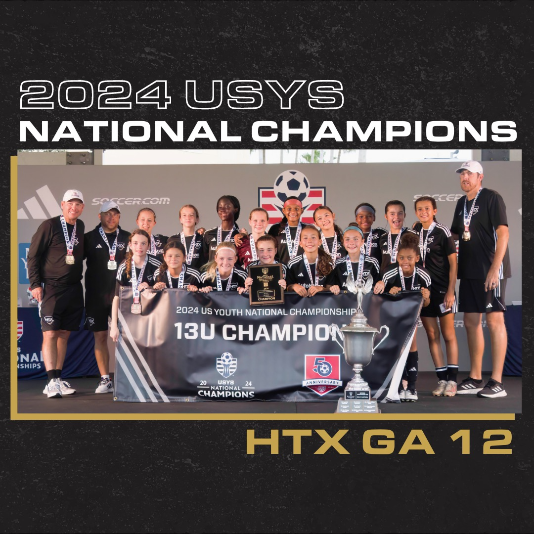 HTX GA 12 Wins USYS National Championship - Kingwood