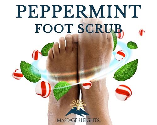 Massage with Peppermint Foot Scrub from Massage Heights - Christmas ...