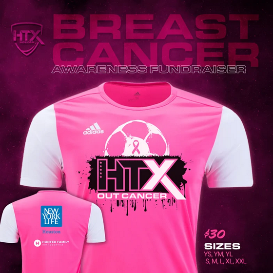 HTX Soccer Breast Cancer Awareness Campaign 2024 - Kingwood