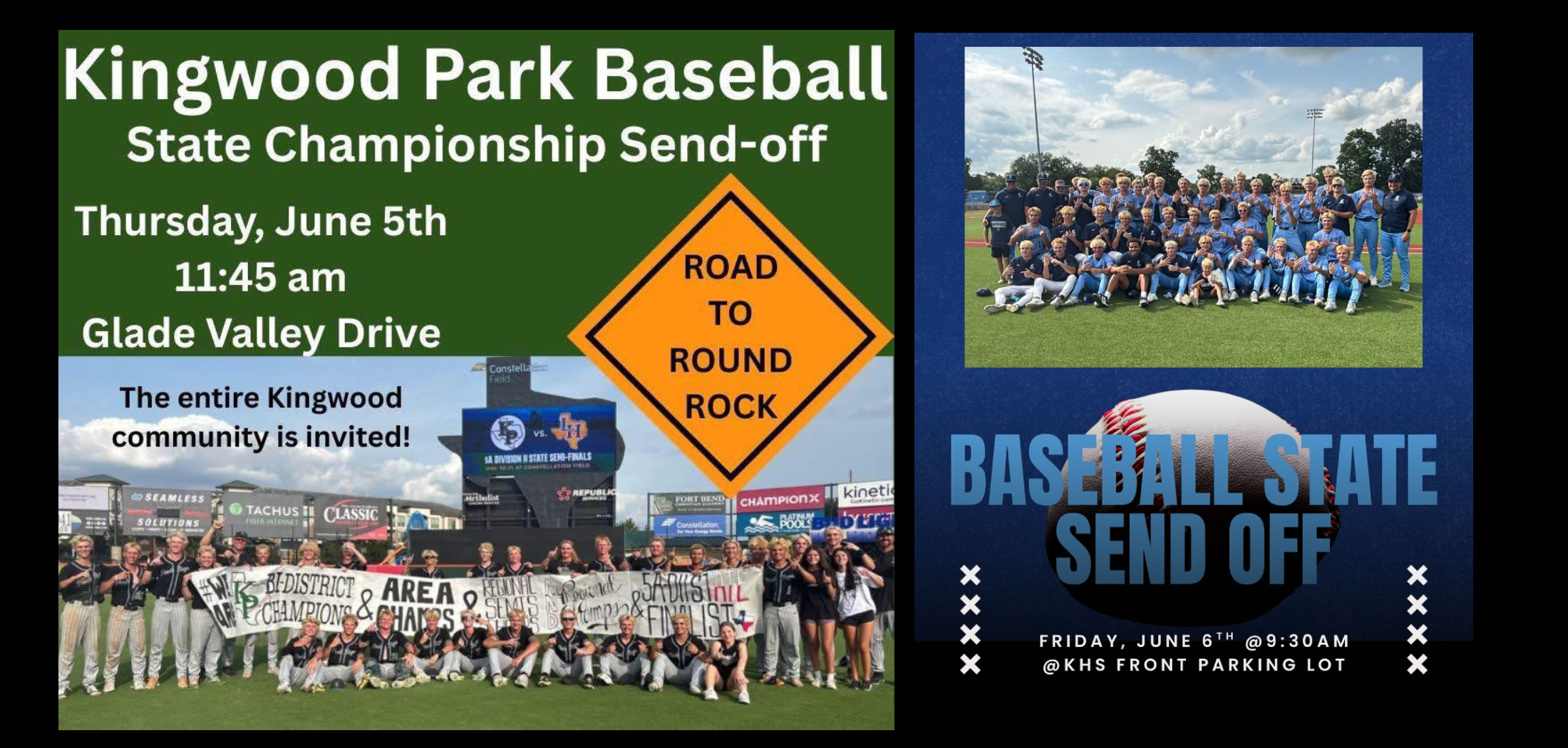 KPARK and KHS Baseball Both Advance to State Championship - Kingwood