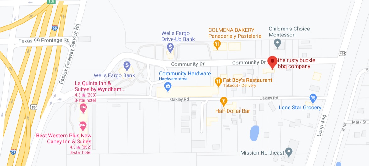 Rusty Buckle BBQ Company in New Caney TX